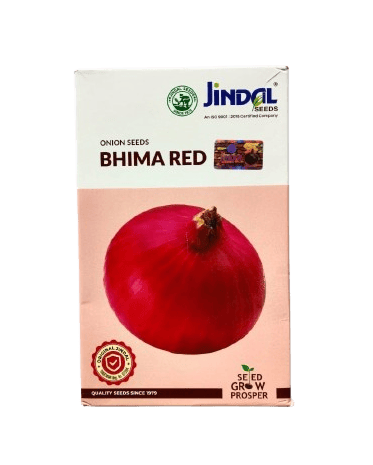 Jindal Onion Seeds Bhima Red (500 gm) | High-Yield Red Onion Seeds