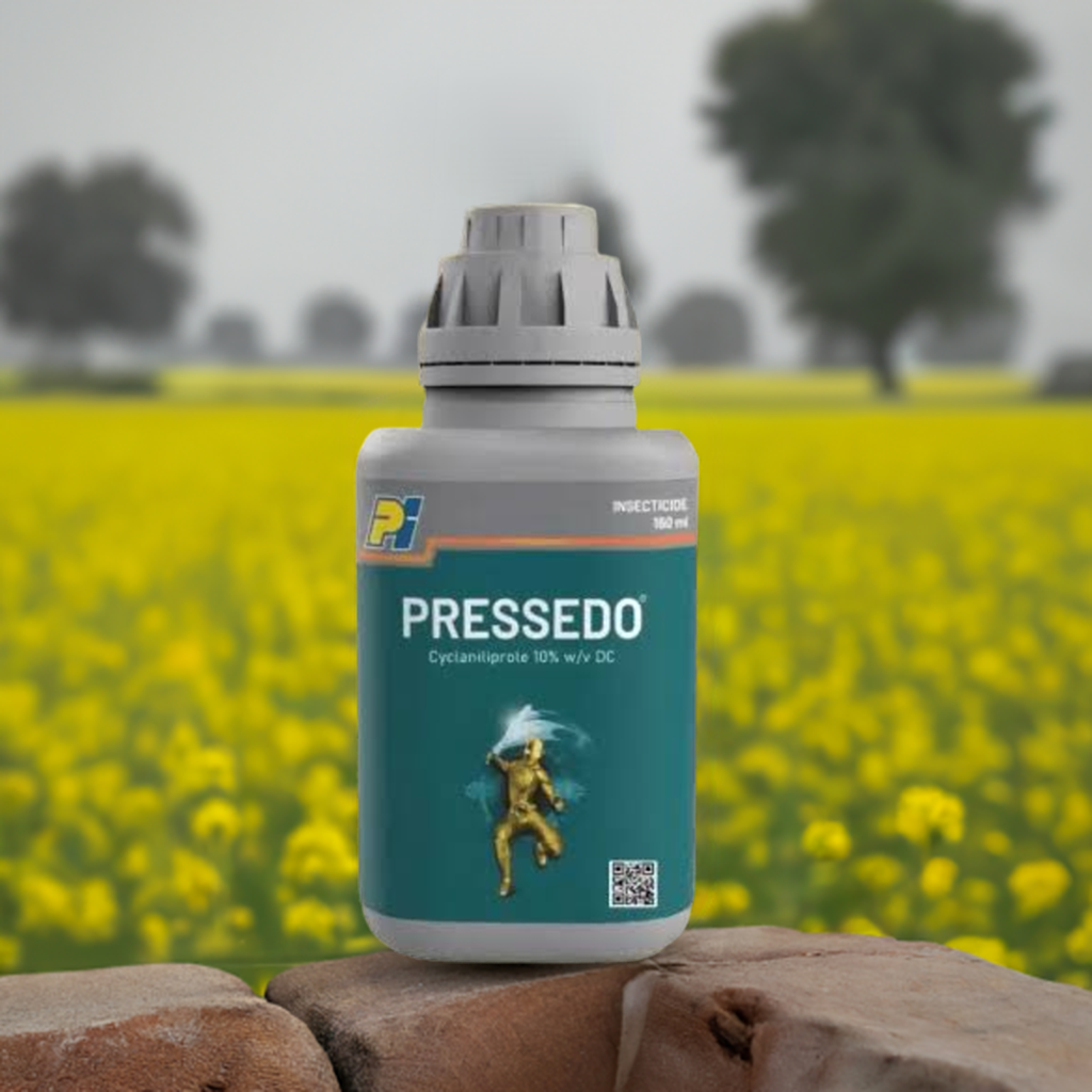 PRESSEDO Insecticide (Cyclaniliprole 9.3% w/w DC) – PI Industries
