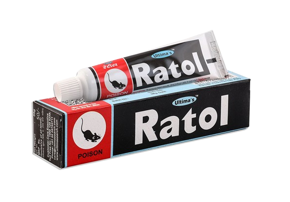 Ratol Paste by Ultima - Ready-to-Use Rodenticide | Fast-Acting, Effective